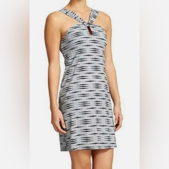 Athleta | Dresses | Athleta Halter Keyhole Kiki Swim Mini Dress In ...